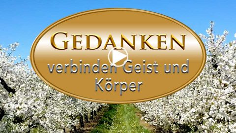 Gedanken verbinden den Geist mit unserem Körper